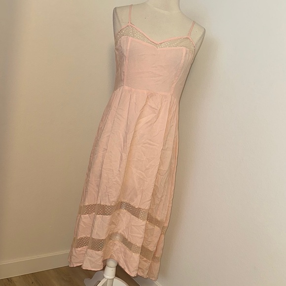 English Laundry | Dresses | English Laundry Blush Maxi Dress With ...